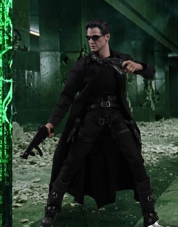 Restocking! FISH BONETOYS FB-Z002 1/6 The Matrix Neo Keanu Reeves ...