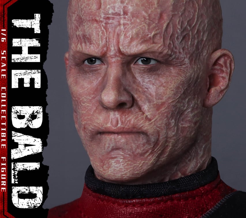 In Stock! PRESENT TOYS PT-sp88 1/6 The Bald Head Sculpt for HT deadpool ...