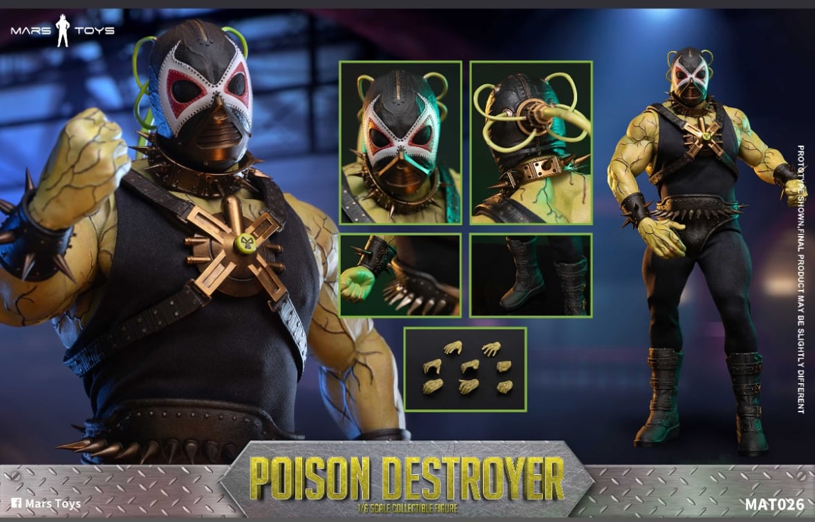 Pre Order! Mars Toys DC Batman 1/6 Poison King Destroyer Action Figure ...