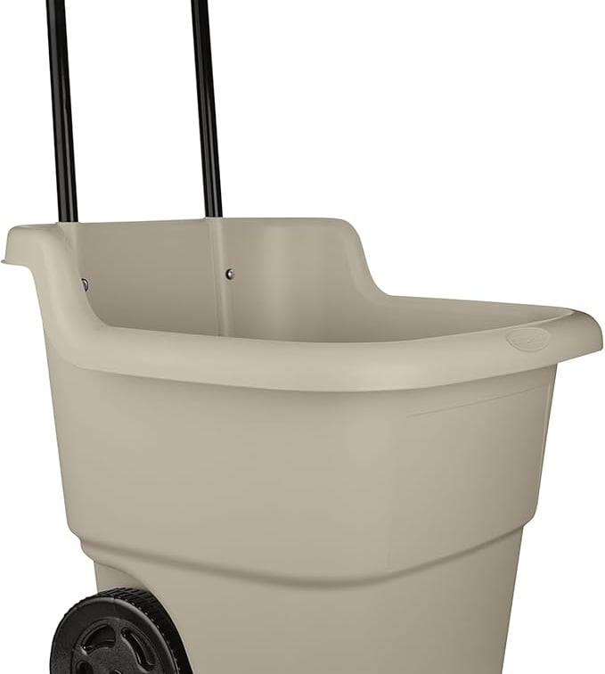 15.5 Gallon Multi-Purpose Rolling Cart for Garden, Yard, Garage, Indoor and Outdoor Use | SUPA ...
