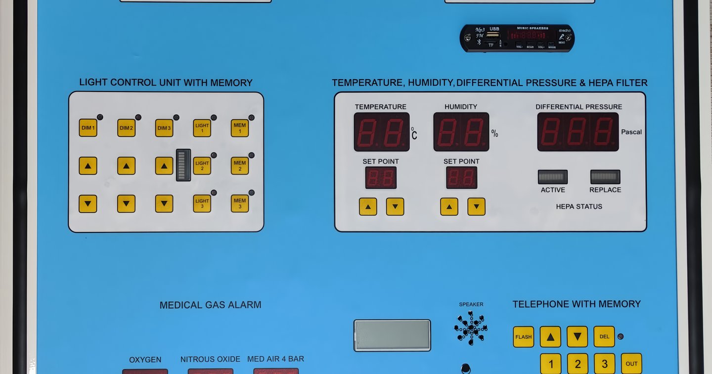 Surgeons Control Panels for Operating Theatre | MeDevices