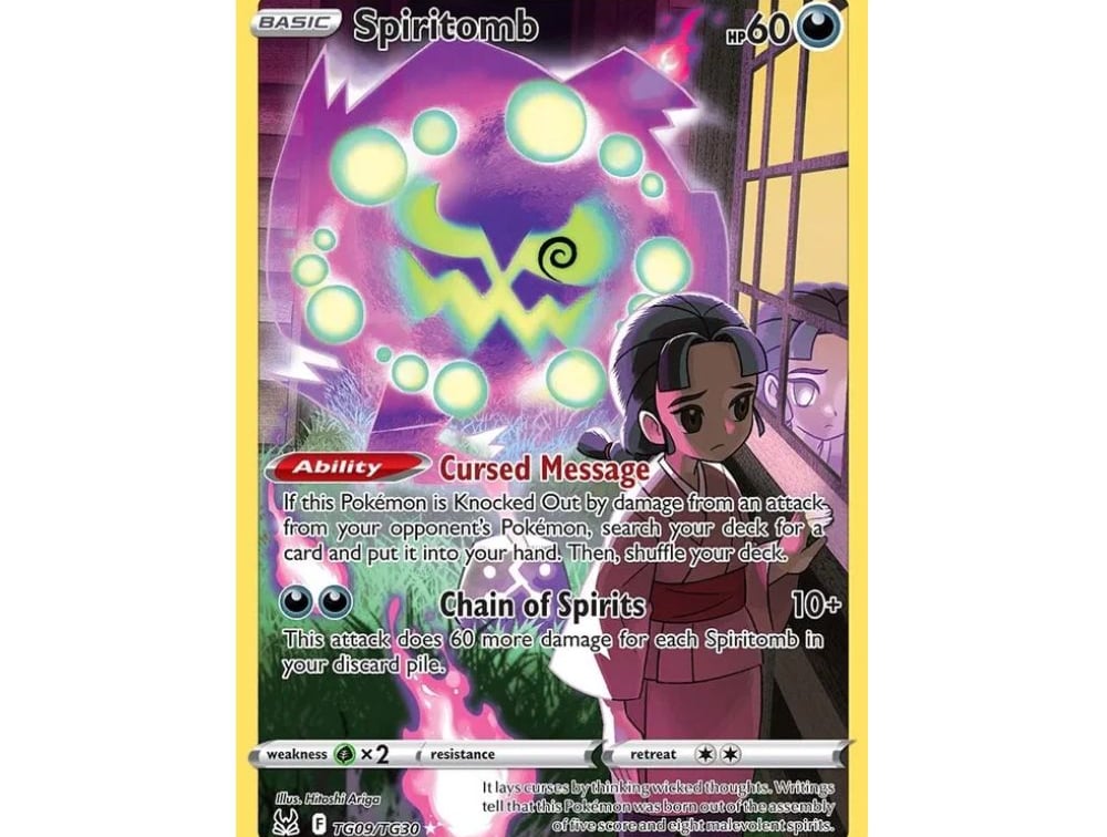 Carta De Spiritomb TG9/TG30 Lost Origin ING