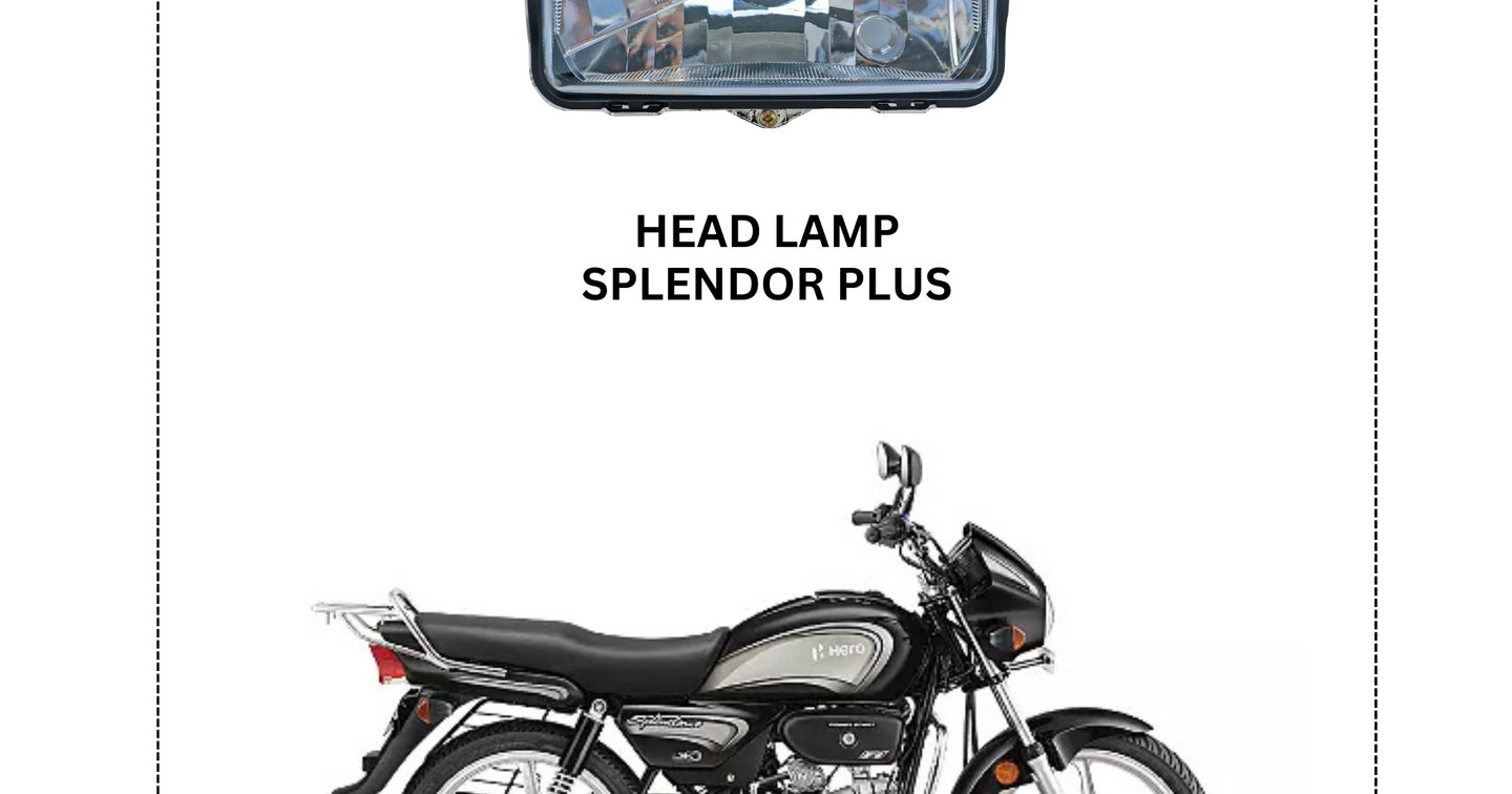 Hero Splendor Plus Head Lamp – Bright & Durable | Prootto