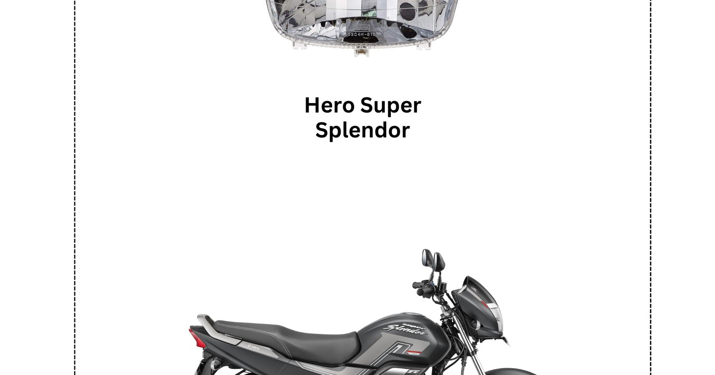 Hero Super Splendor Head Lamp – OEM Fit | Prootto