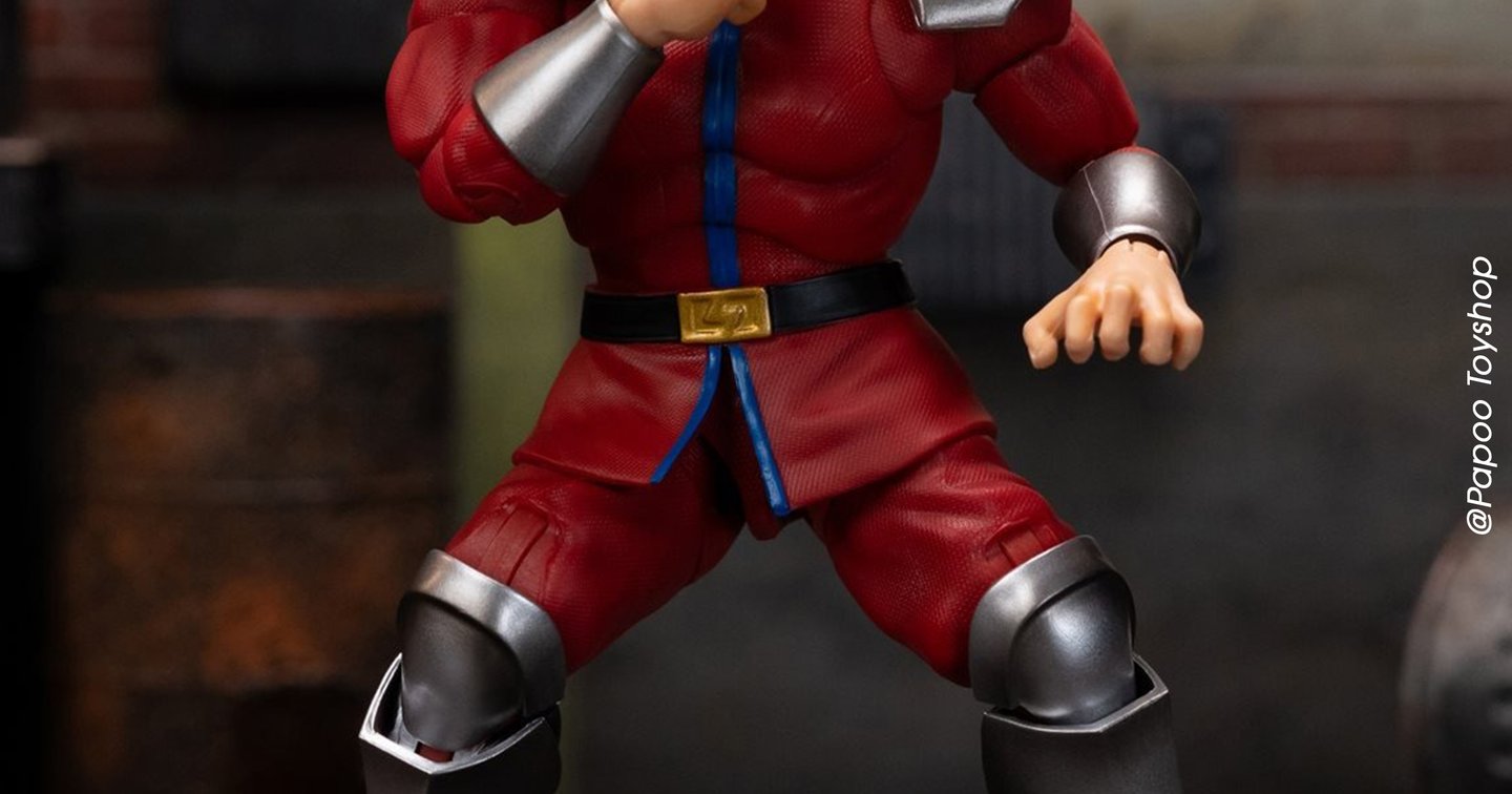 Jada 1/12 6-inch Street Fighter Police Vega Bison Action Figure | Papoo ...