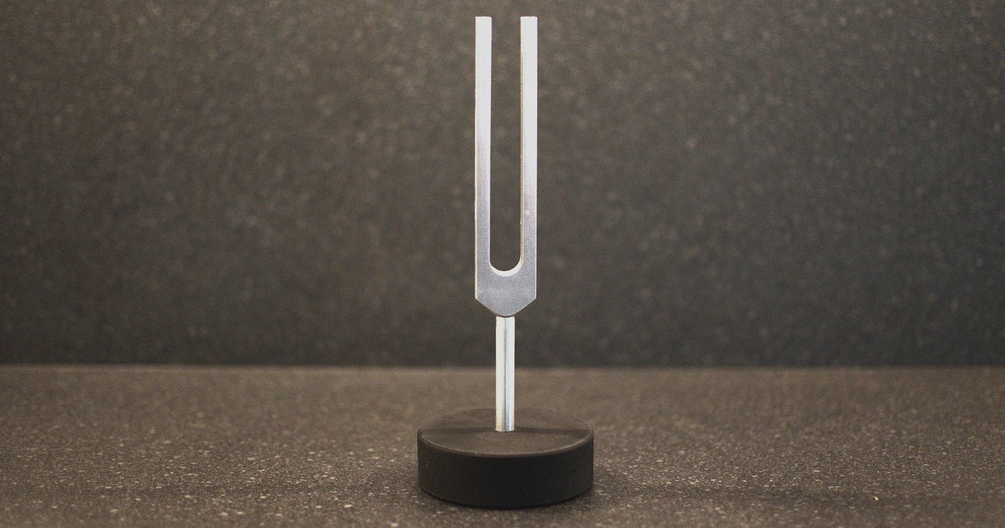 Rubber Tuning Fork Stand Striker Activator