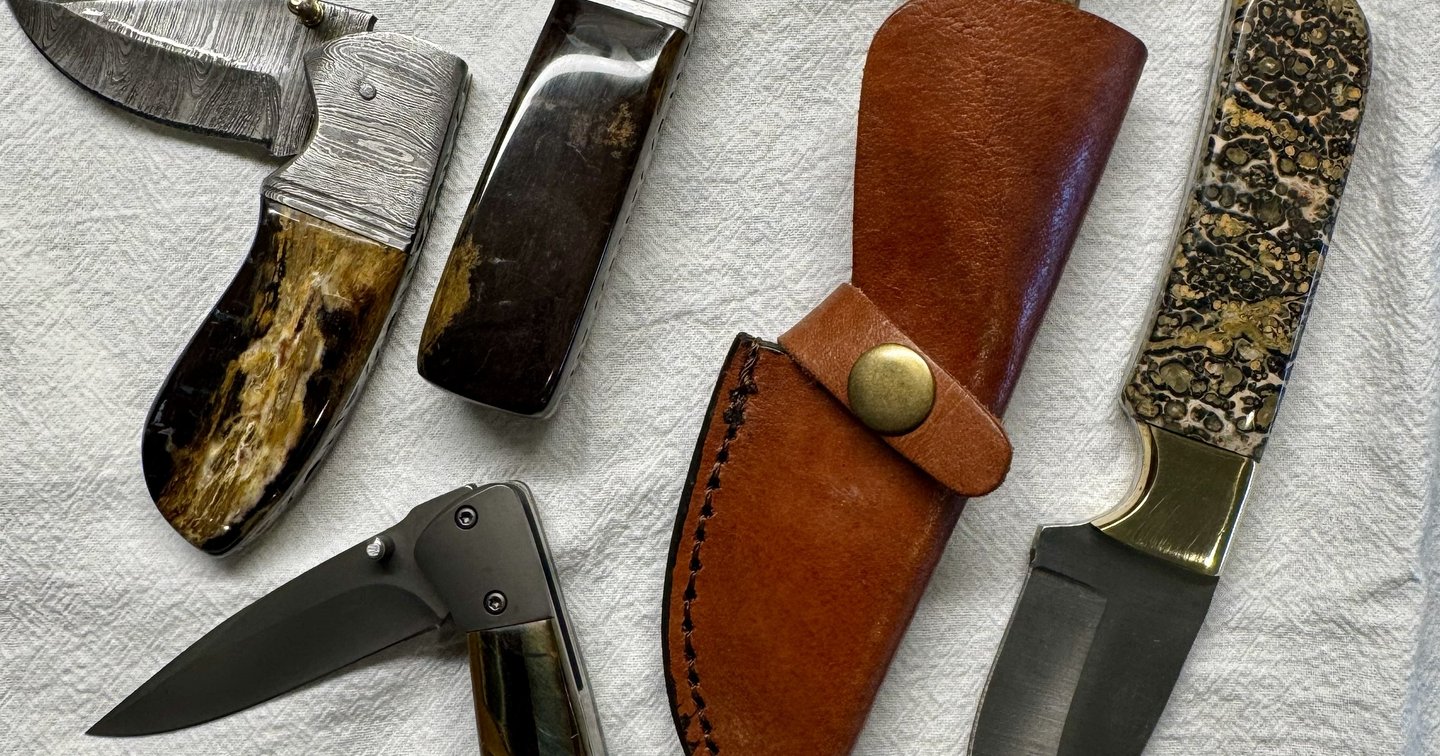 Custom fixed blade or folding knives. See options for your custom knife ...