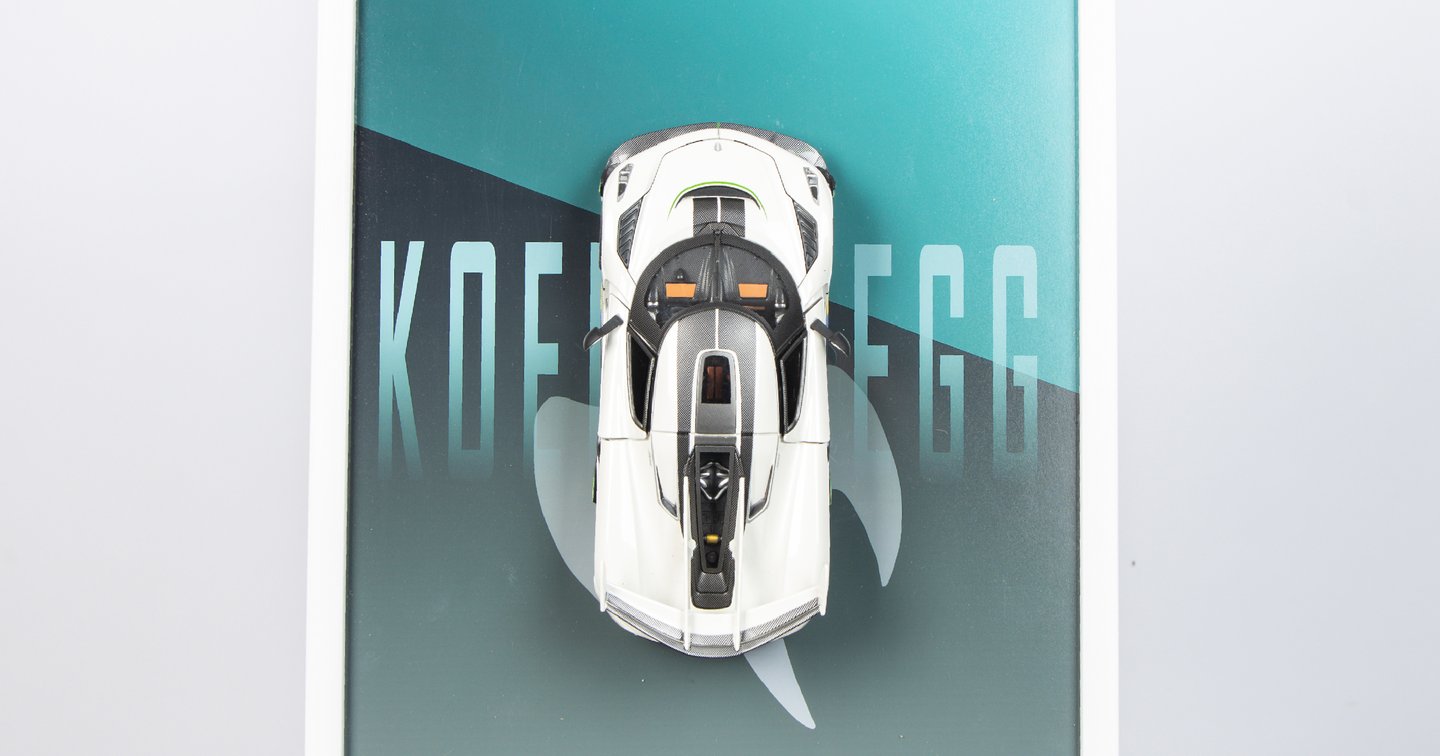 Koenigsegg Jesko Diecast Frame | Frames Veloće