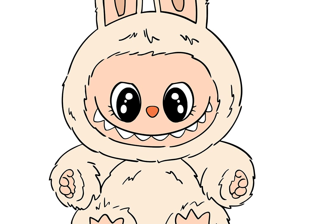 Labubu - Cream | Lunars Custom Designs