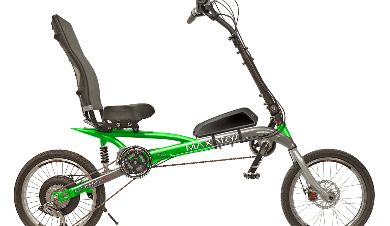 Ray 2E Electric Recumbent Bicycle | Maxarya
