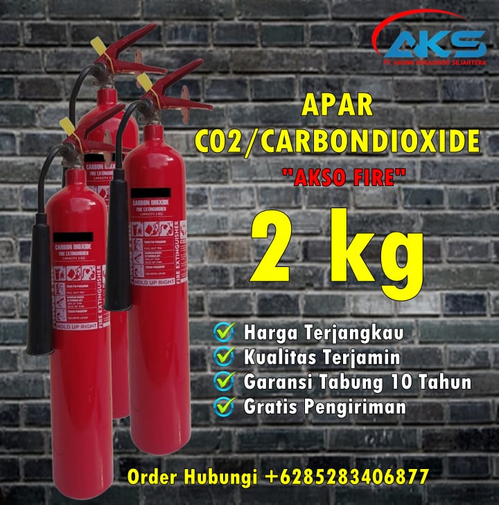 APAR CO2, 2 kg | Supplier Alat Pemadam Api