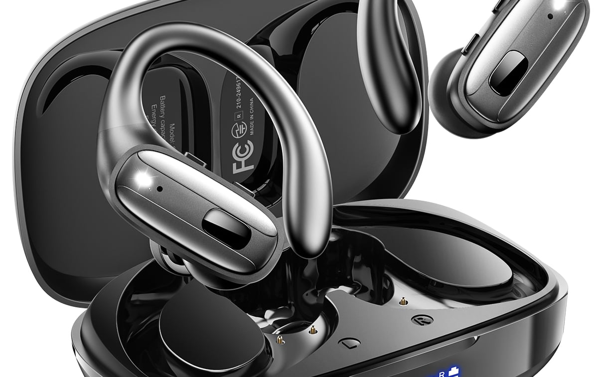 Wireless Earbuds, Sports Bluetooth 5.4 Headphones, ear buds for workout ...