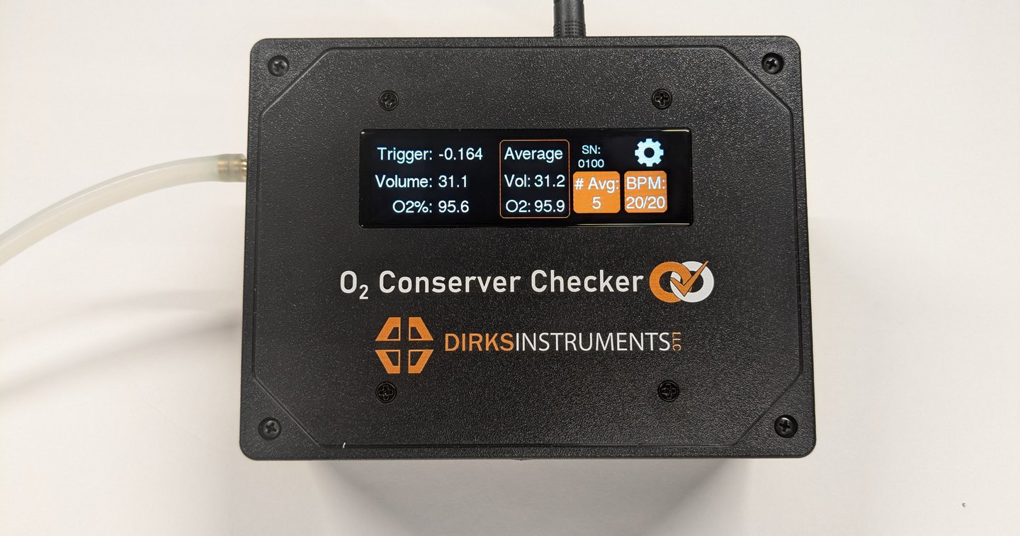 O2 Conserver Checker | Dirks Instruments LLC