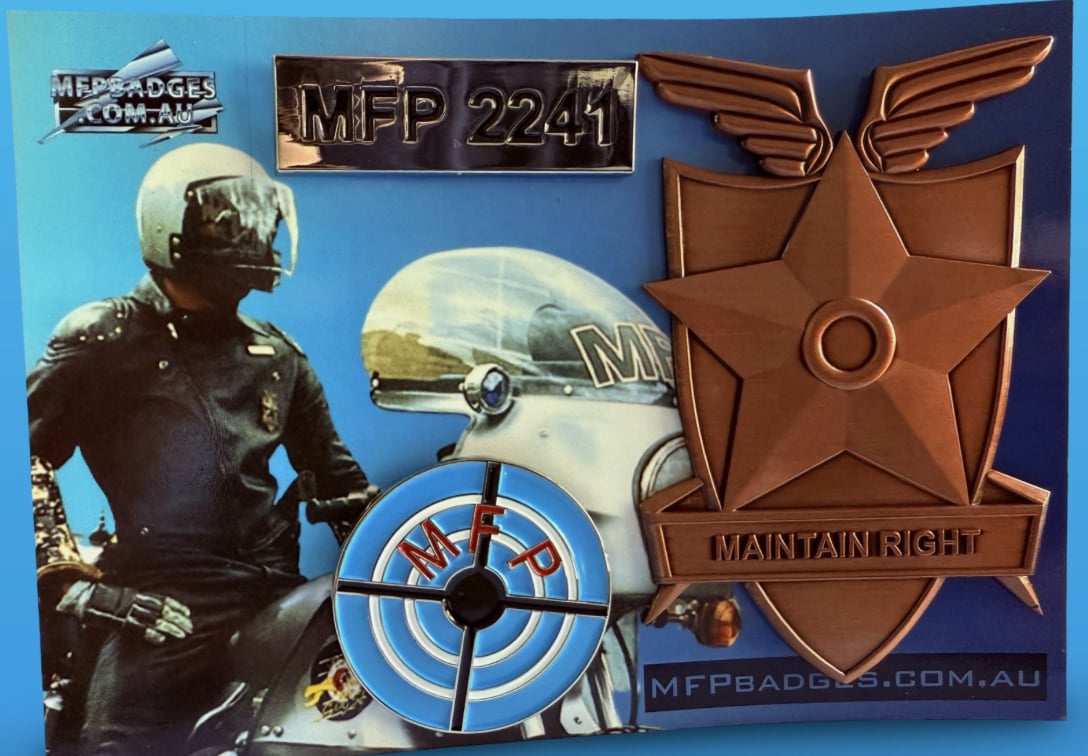 Replica MFP Badge Set | MFPbadges.com.au