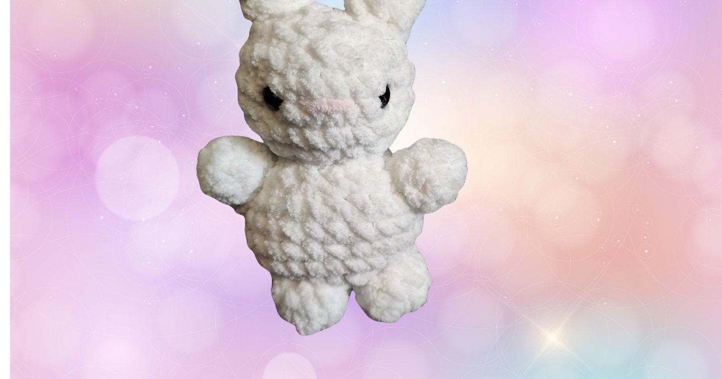 Experimental Bunny - Hand-Crocheted