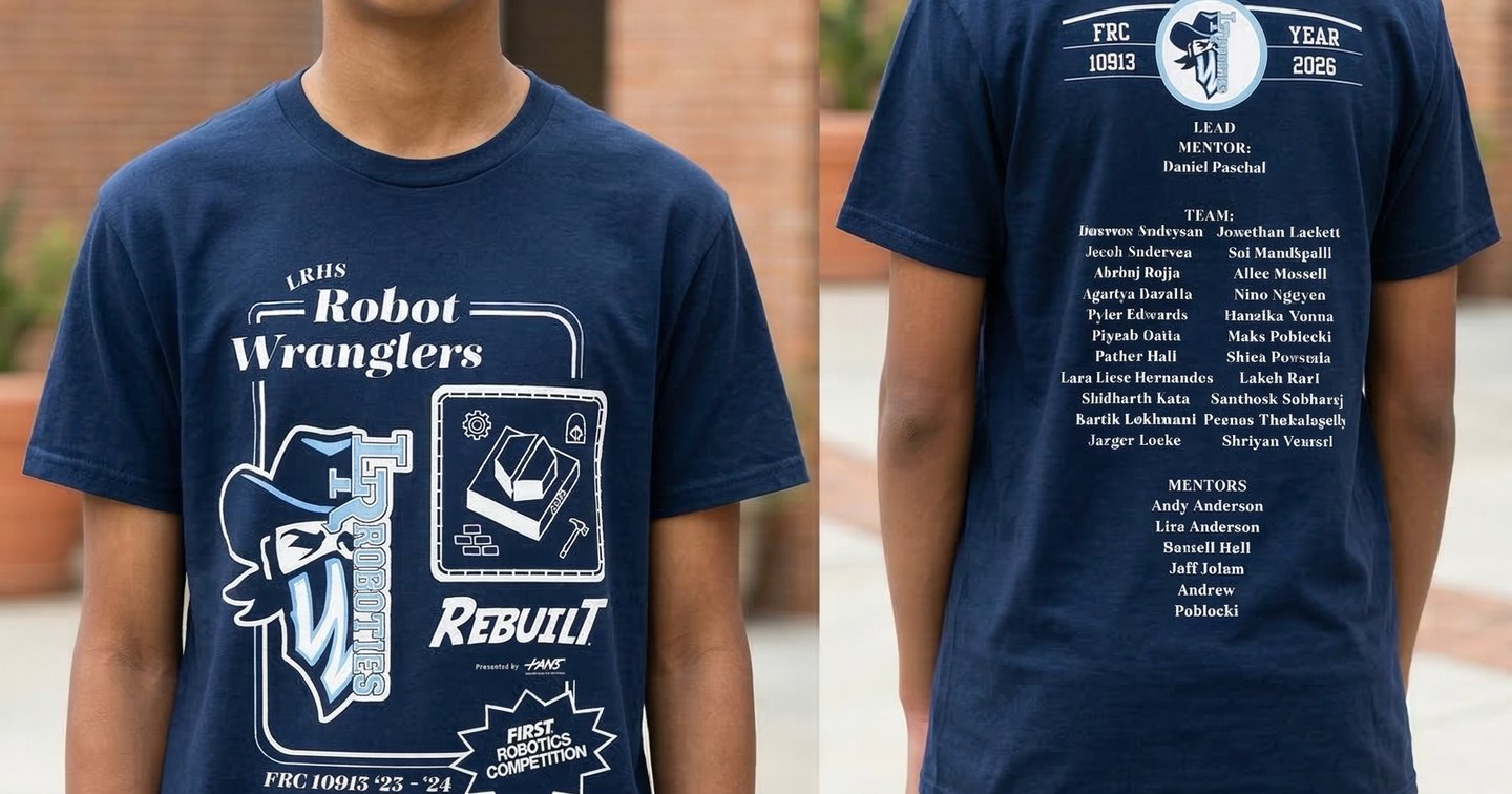 FRC Team 10913 – Official 2025-26 Competition T-Shirt