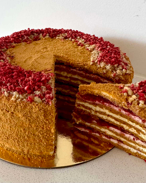 Delicious Medovik Honey Cakes - Freshly Baked to Order | Medovic Honey ...