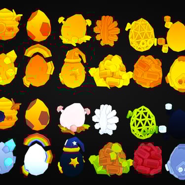 Egg Models Pack | ShopDeHapy