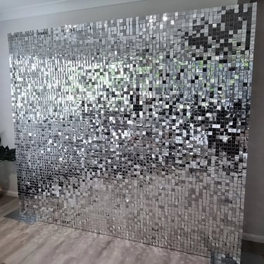 Silver Shimmer Wall Hire for Redlands Parties & Events | SweetAz Co. – Party Hire Redlands ...