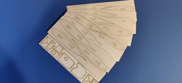 Mercury 'Monarch' - Control Line Stunt Model - Laser-cut Balsa/Ply ...