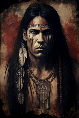 Native American Warrior Art Collection | Tribal Spirits Art Native ...