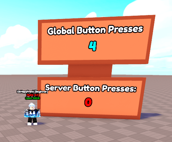 Button Simulator Template | ShopDeHapy