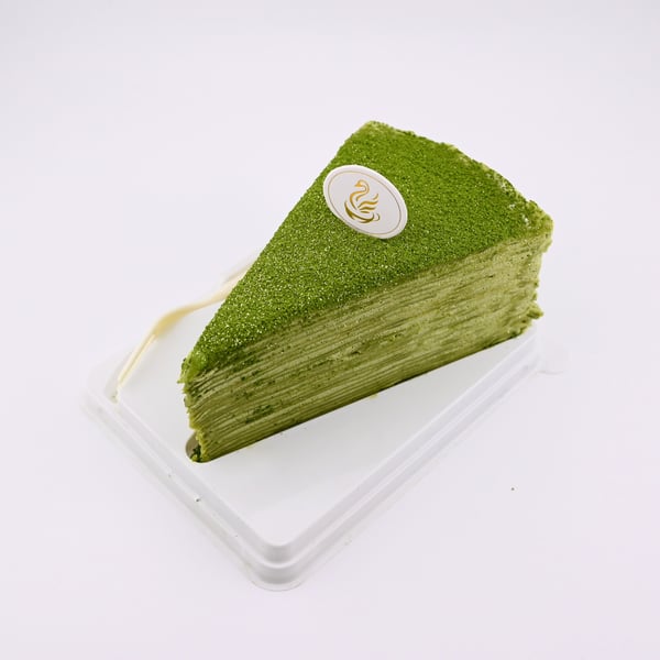 Matcha Crepe Cake | Little Swan Bakery