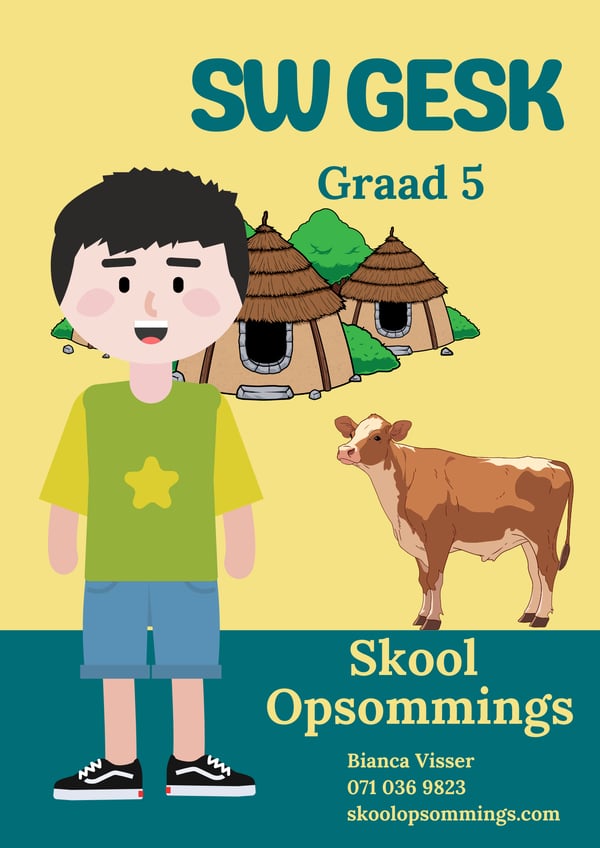 SW Geskiedenis GR5 - Boekie | Skool Opsommings