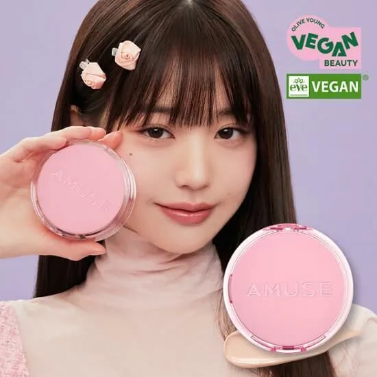AMUSE Dew Power Vegan Cushion | kotage style