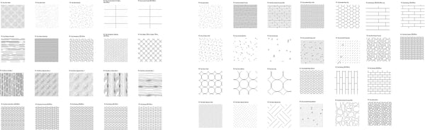 Revit Hatch Pattern File Collection | Download Free Revit Families and BIM Objects