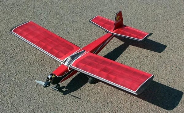 Jr Falcon by Carl Goldberg - RC Sports Model Plane - Laser-cut Balsa ...