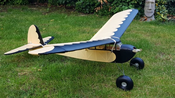 KK Junior 60 1955 RC Cabin Model Laser cut Balsa Wing RIB SET