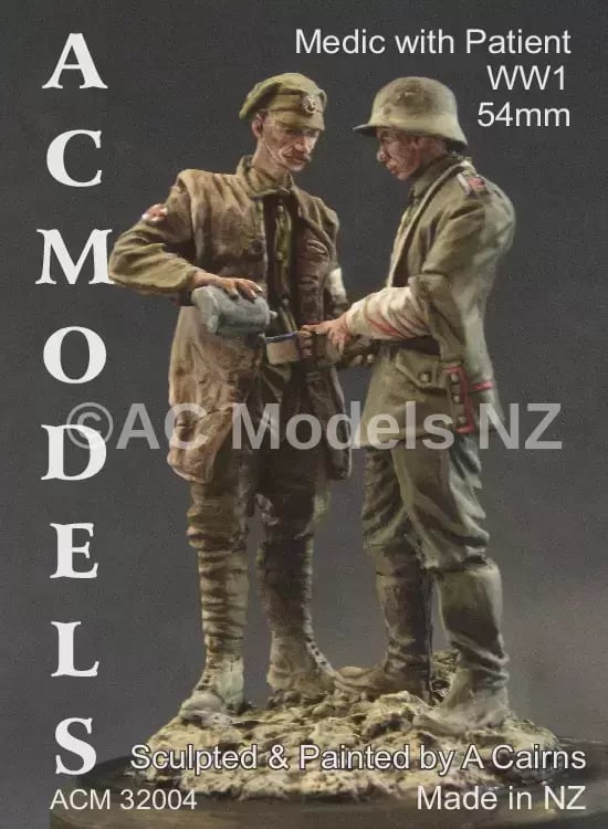 WW1 Medic with Patient | AC Models NZ