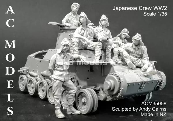 Japanese Crew WW2 | AC Models NZ