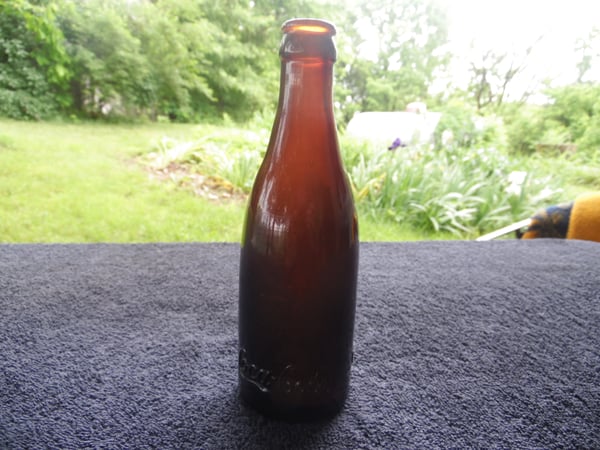 VINTAGE AMBER COCA COLA POP BOTTLE COLUMBUS OHIO CIRCA 1905-1910 ...