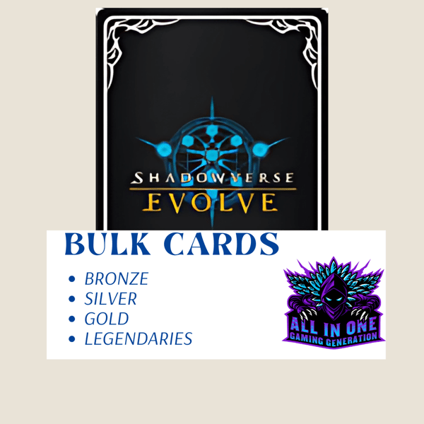 Shadowverse Evolve Bulk Cards | All In One Gaming Generation