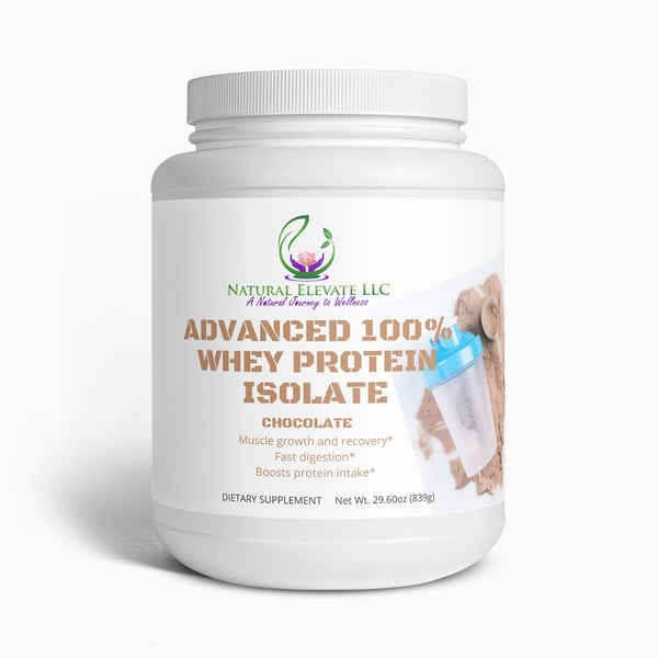 Advanced 100% whey protein isolate | Natural Elevate LLC
