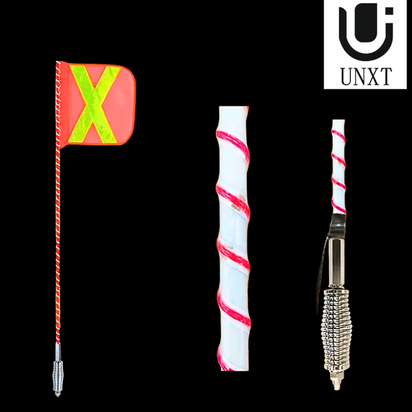 UNXT LED Mining Flag Pole IllumiSafe -5000 | UNXT