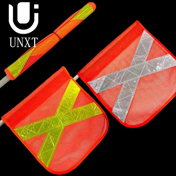 Mining Safety Flag With Reflective Cross | UNXT