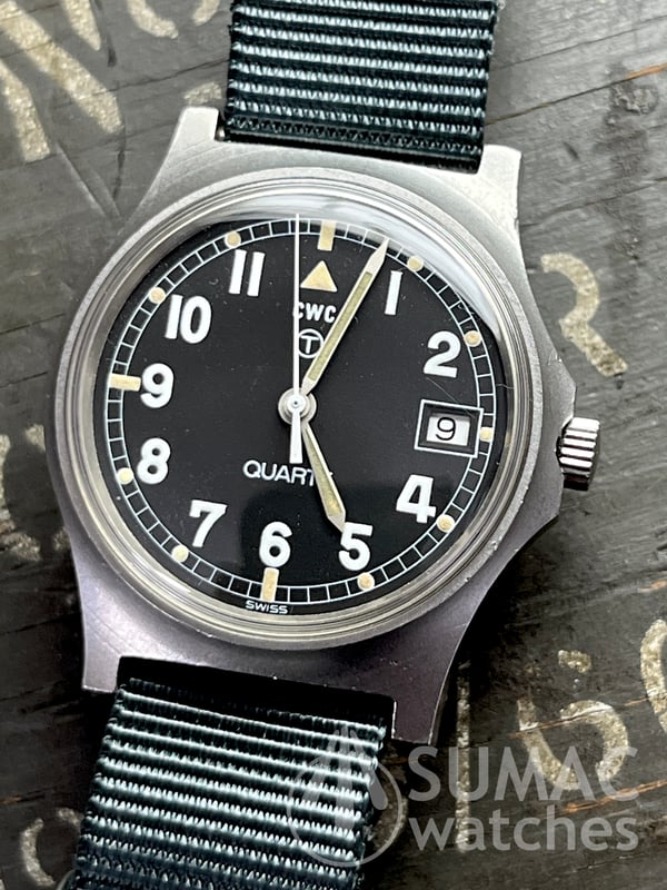 1980/81 CWC G10 'Fatboy' Navigator MoD issue quartz field watch