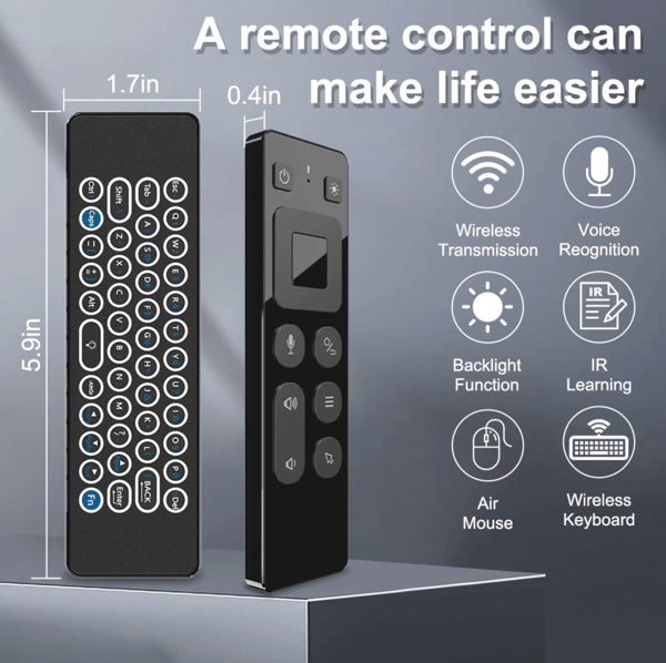 Air Mouse & Keyboard Remote