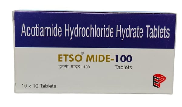 ETSOMIDE 100 Tablets | Exichem Pharmaceuticals