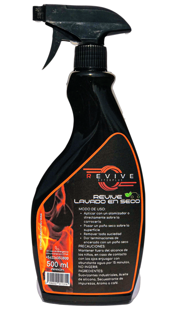 Revive Drywash: Limpieza Ecológica de Vehículos | Revive Deterplus