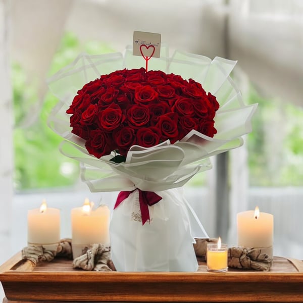 BOUQUET de Rosas Rojas | Fiori Atelier Floral