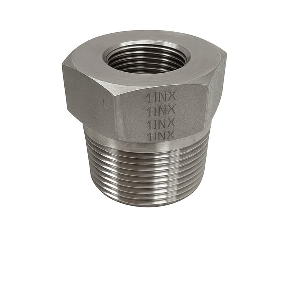 Reducción Bushing de 1" x 1/2" NPT / Acero Inox | SARICA