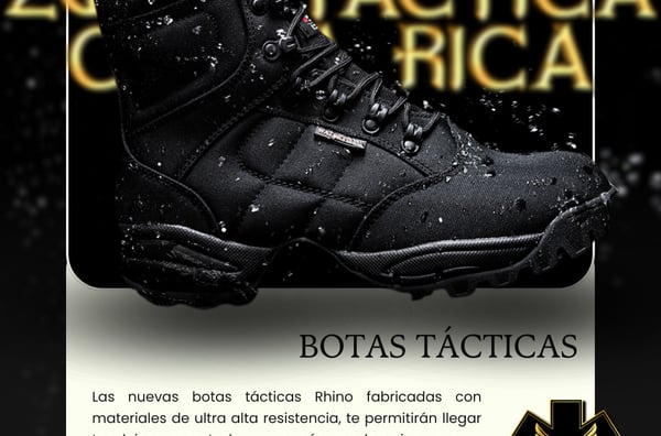 Botas Tácticas Rhino | Zona Táctica Costa Rica