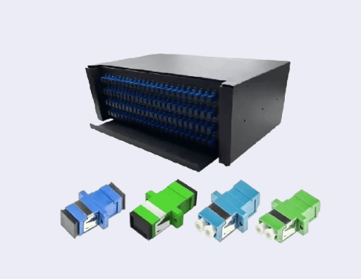 Sliding Fiber Patch Panel Singlemode 96/144 Ports 4U | Fiber Xpress Mart