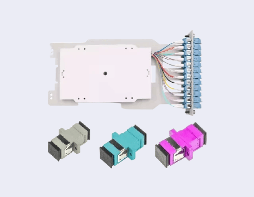 Modular Fiber Patch Panel Card Multimode 12 Ports | Fiber Xpress Mart