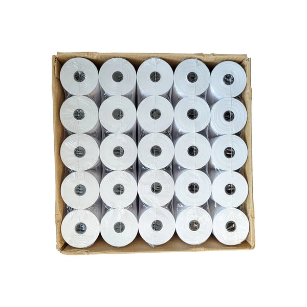 Thermal Paper Rolls 57mm x 45mm x 13mm core Box 50 | MFTsystems