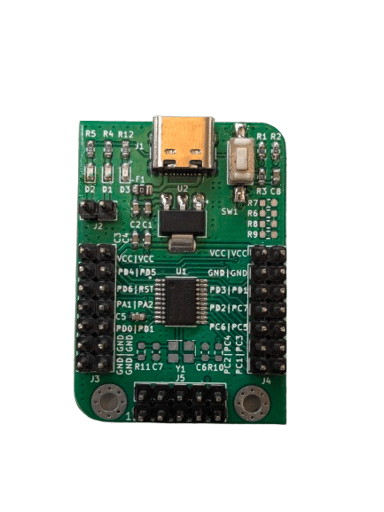 WCH CH32V003 RISC-V MCU Development board | electromodules.com